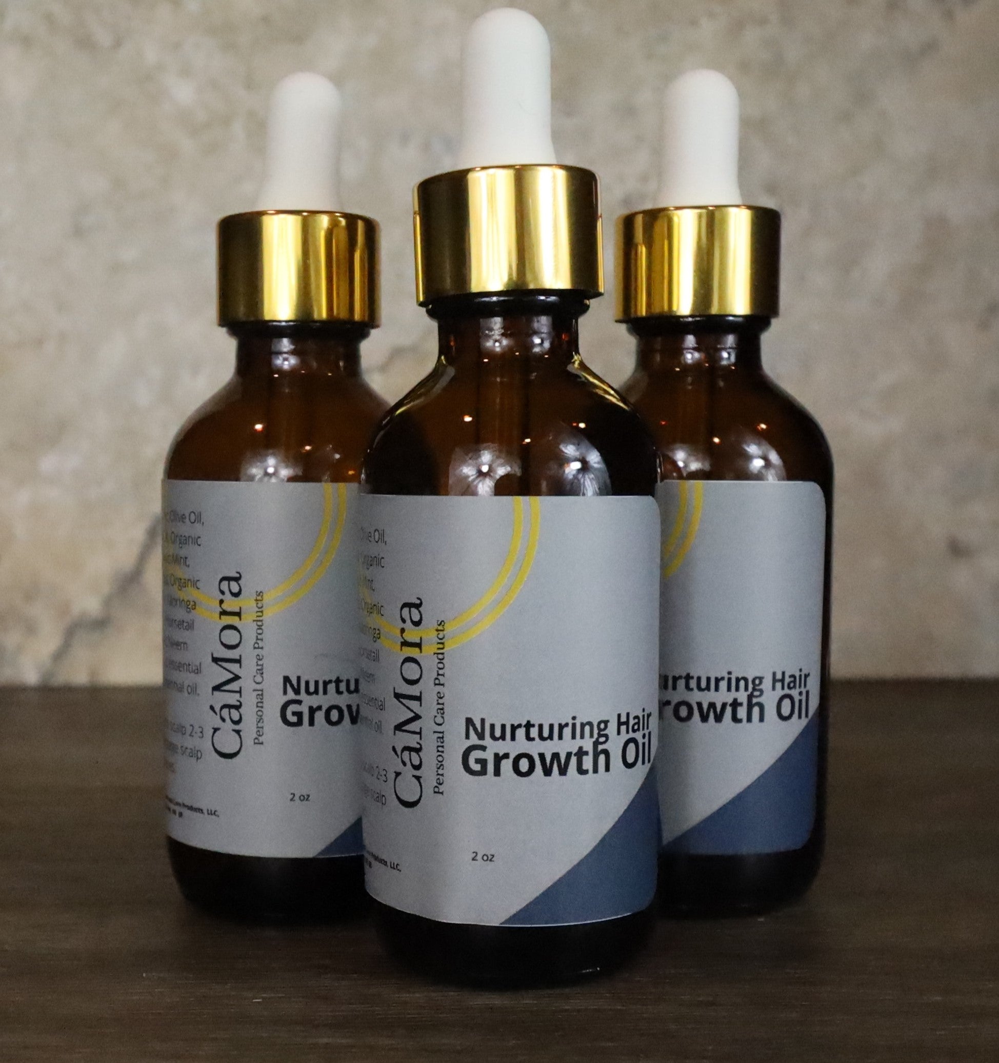 Ca'Mora Nurturing Hair Growth Oil, 90 Day Supply – CáMora Personal Care ...